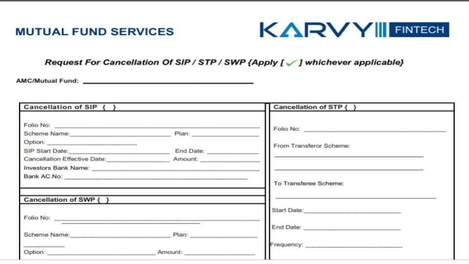 How to Cancel SIP Mutual Fund | SIP Cancellation Online