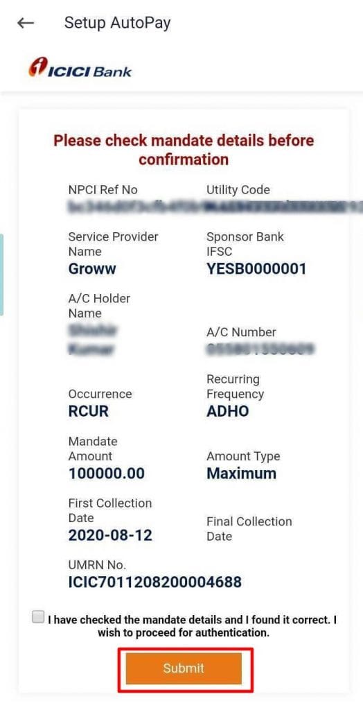 How to Set Up Autopay Via OTP on Groww