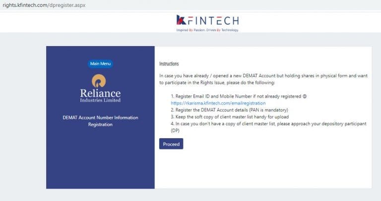 How to Apply for Rights Issue Online