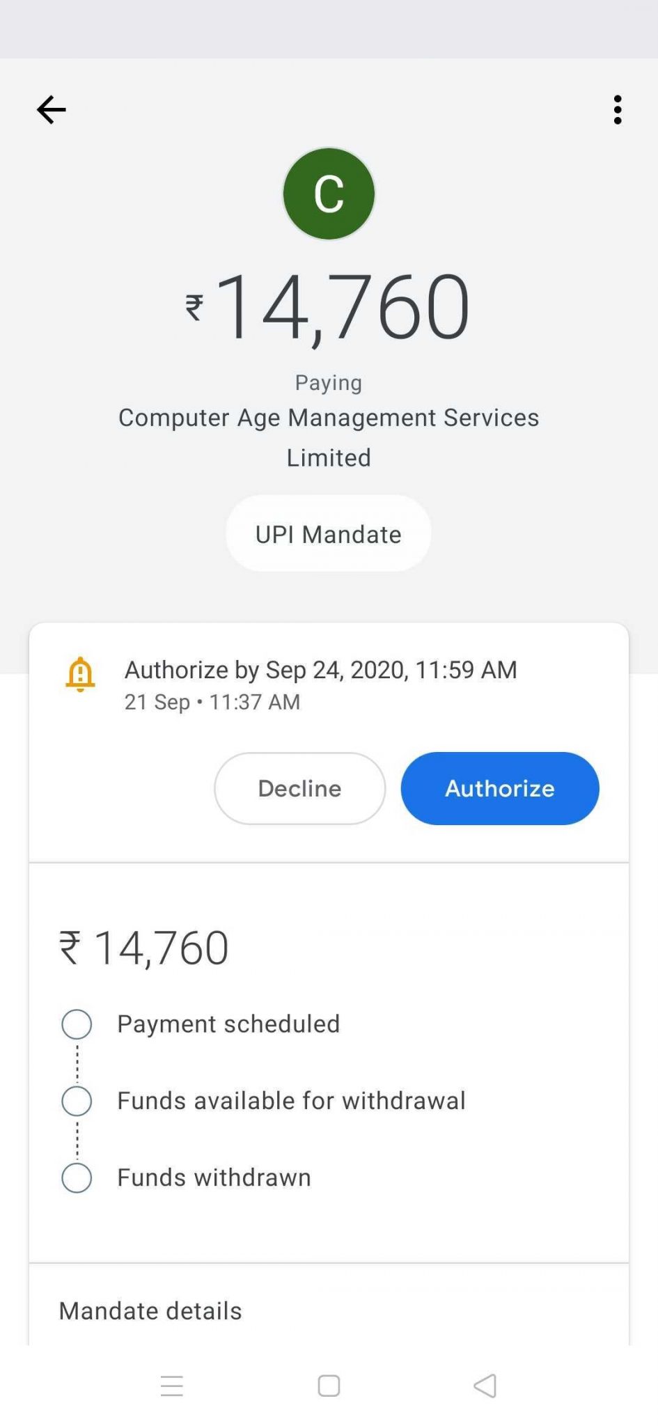 How to find IPO Mandate on Gpay and Phonepe