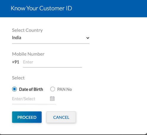 How to Retrieve Customer ID or User ID - Net Banking