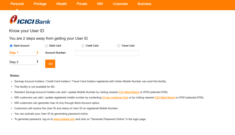 How to Retrieve Customer ID or User ID - Net Banking