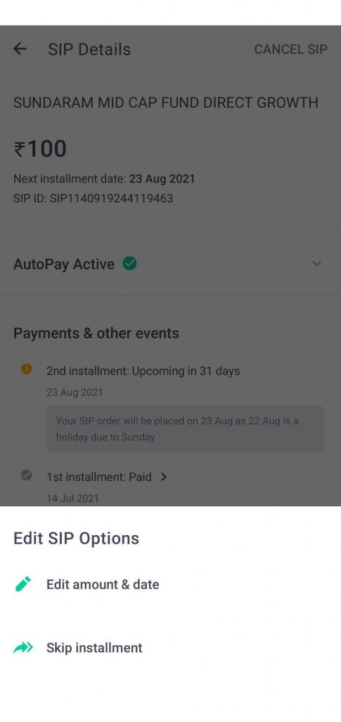 How to Edit/Modify My SIP?