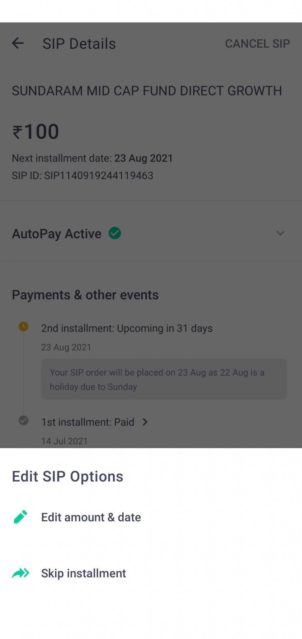 How to Edit/Modify My SIP?