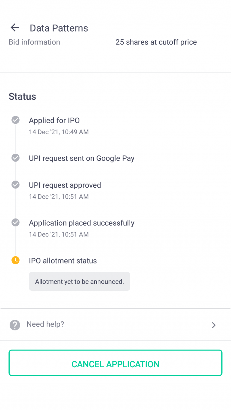How To Check Data Patterns IPO Allotment Status Easily Online